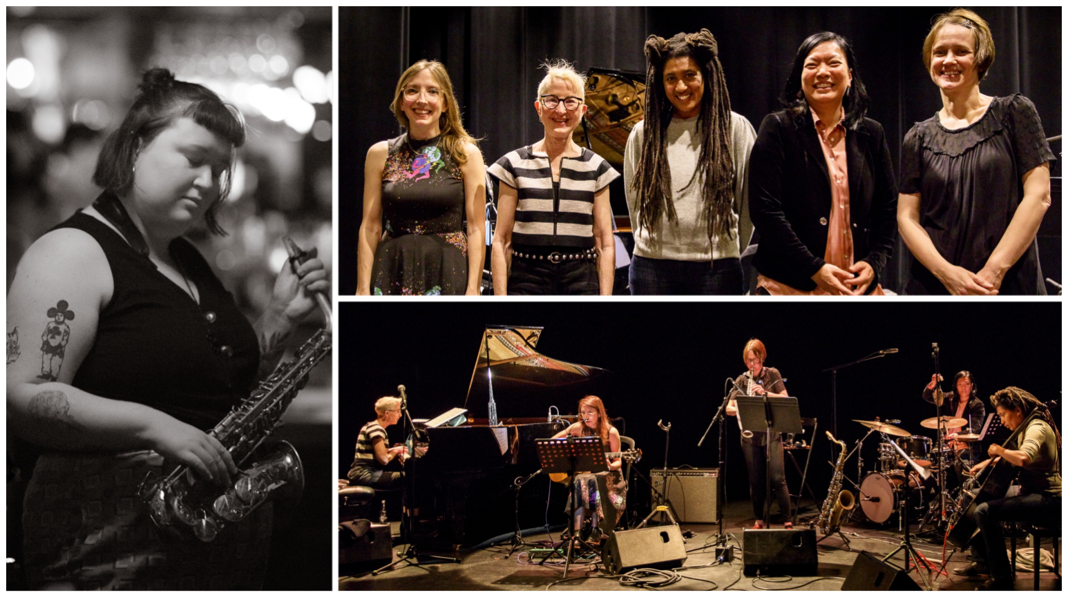 Nicole McCabe Septet + Myra Melford's Fire & Water Quintet – 2022 Angel ...